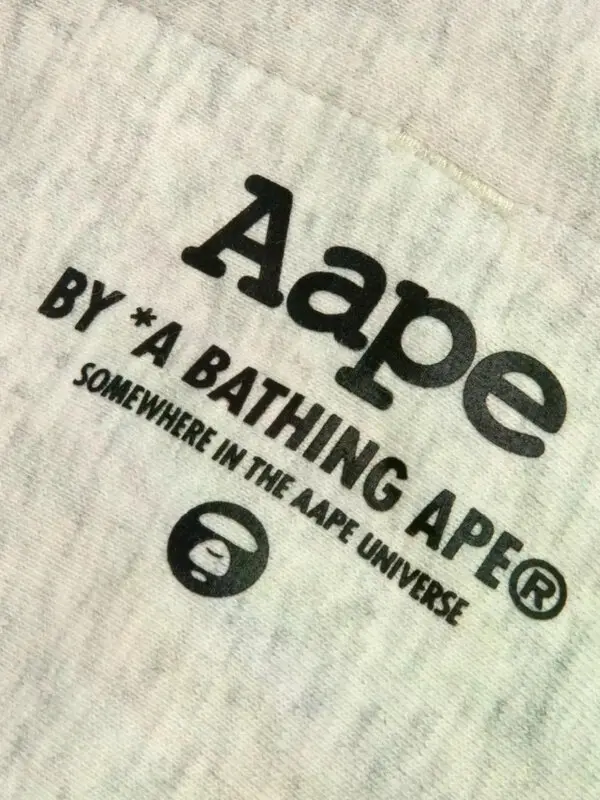AAPE BY *A BATHING APE Logo-print Zip-up Hoodie