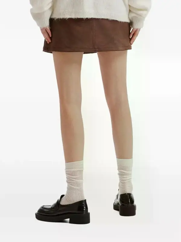 B+AB Wrap-style Panelled Mini Skirt