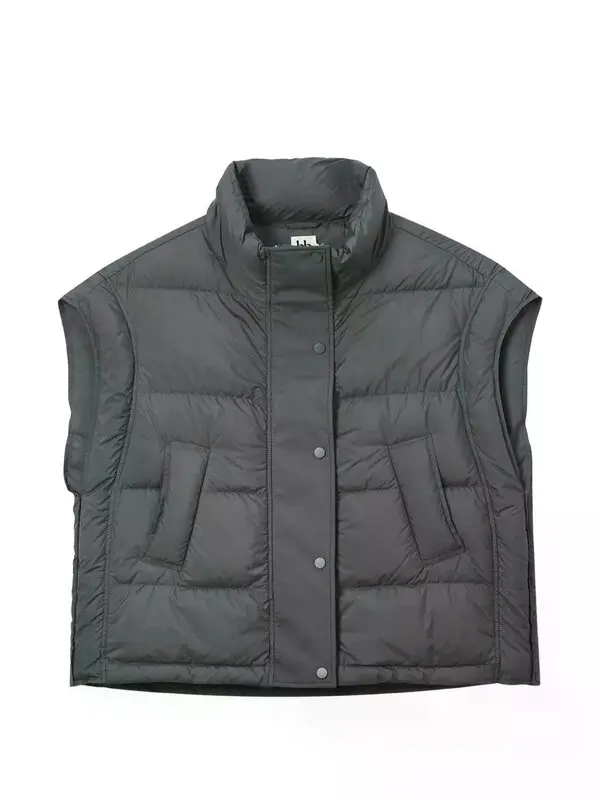 B+AB Padded Sleeveless Jacket - Grey