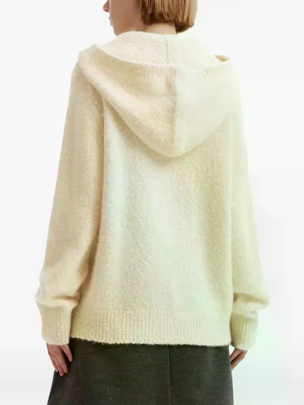 B+AB Button-up Hooded Sweater