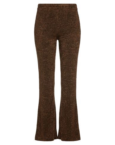 SIYU Pants Bronze Size Viscose, Metallic Fiber - Yellow