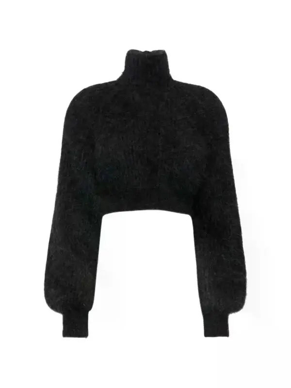 Max Mara High-neck Sweater - Black