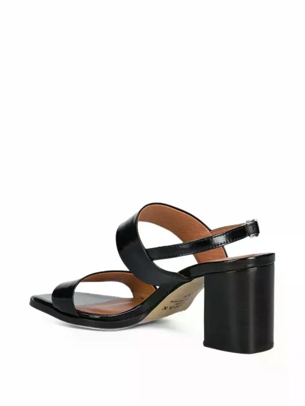 JONAK PARIS Block-heel Leather Sandals