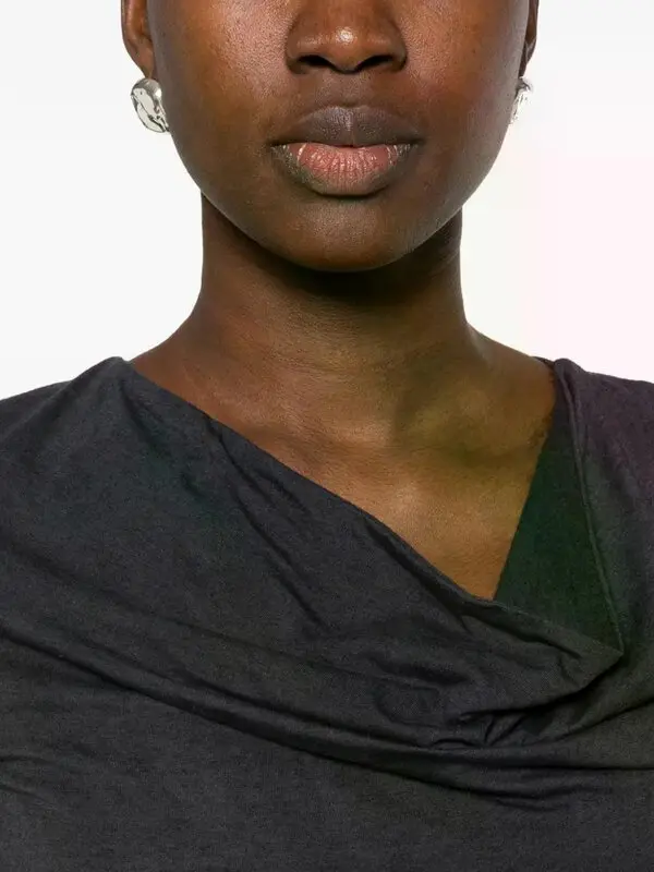 Paloma Wool Junco Ruched Cowl-neck Top