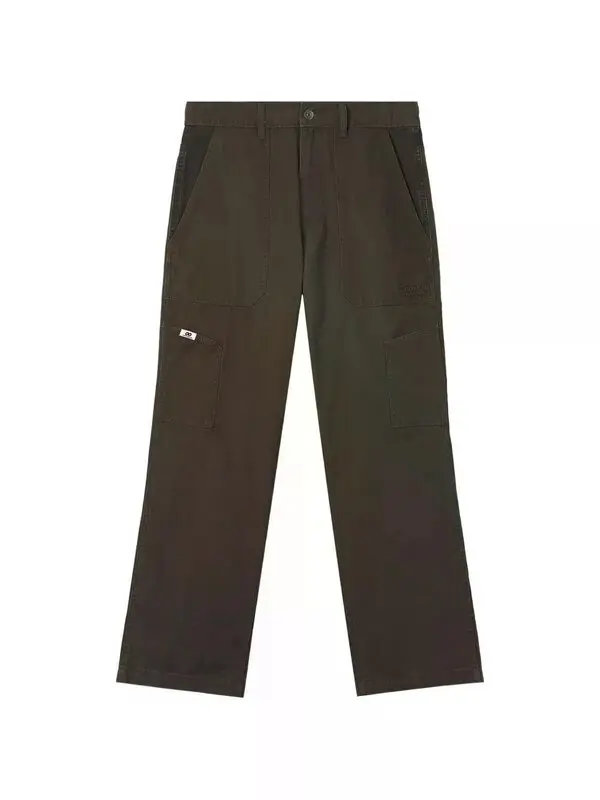 CHOCOOLATE Cargo-pocket Straight-leg Trousers