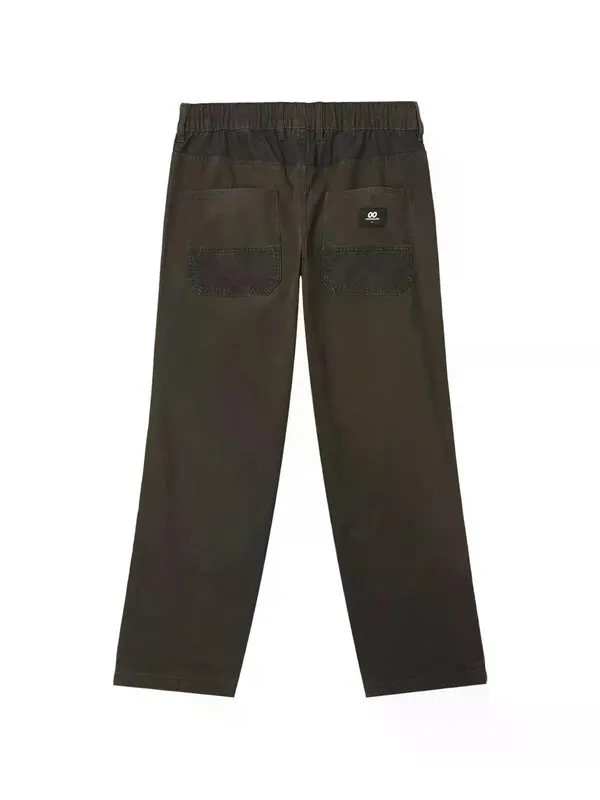 CHOCOOLATE Cargo-pocket Straight-leg Trousers
