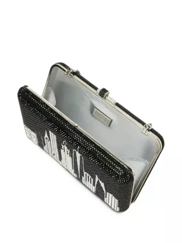 Judith Leiber Crystal-embellished Skyline Clutch Bag