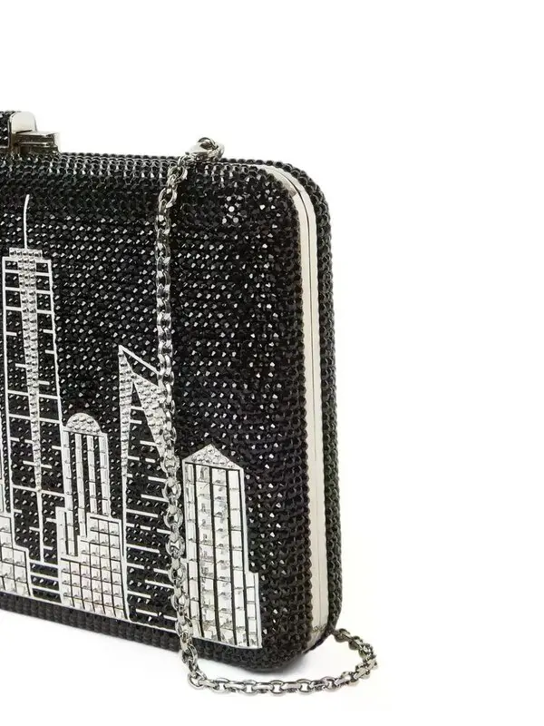 Judith Leiber Crystal-embellished Skyline Clutch Bag