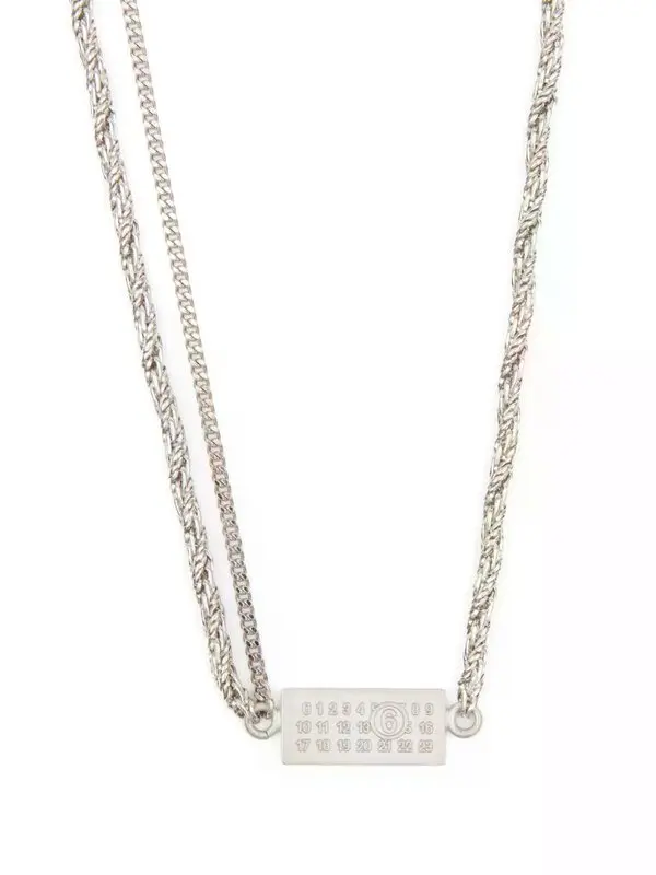 MAISON MARGIELA Logo-detail Necklace