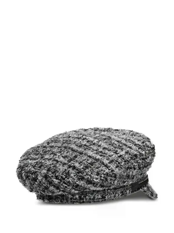 Karl Lagerfeld Bouclé Cap