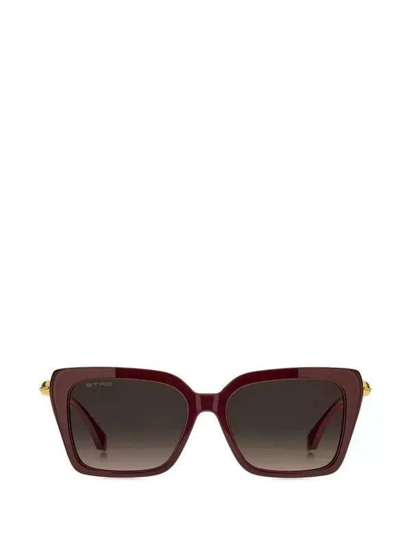 Etro Square-frame Sunglasses - Red