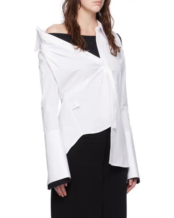COURREGES Courrèges Modular Poplin Shirt
