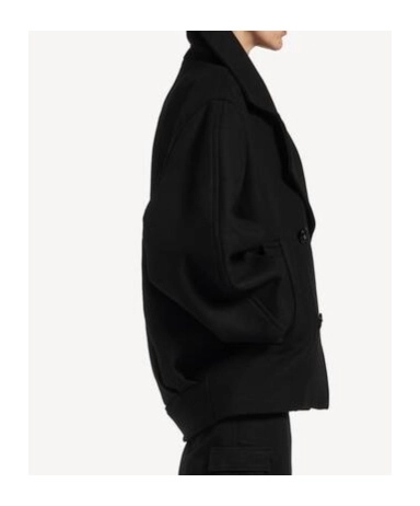 Balenciaga Short Cocoon Coat