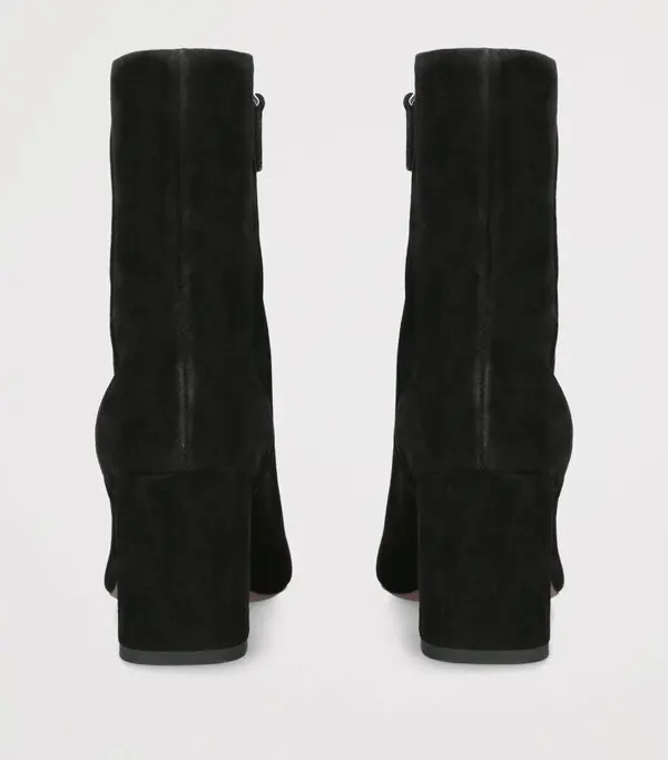 Paris Texas Suede Anja Ankle Boots 70