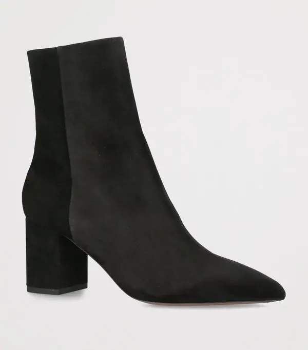 Paris Texas Suede Anja Ankle Boots 70