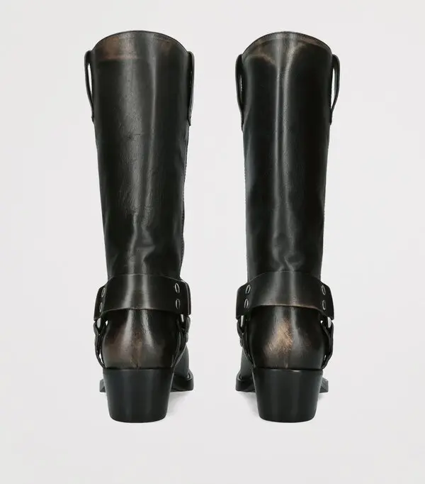 Paris Texas Leather Roxy Knee-high Boots 45