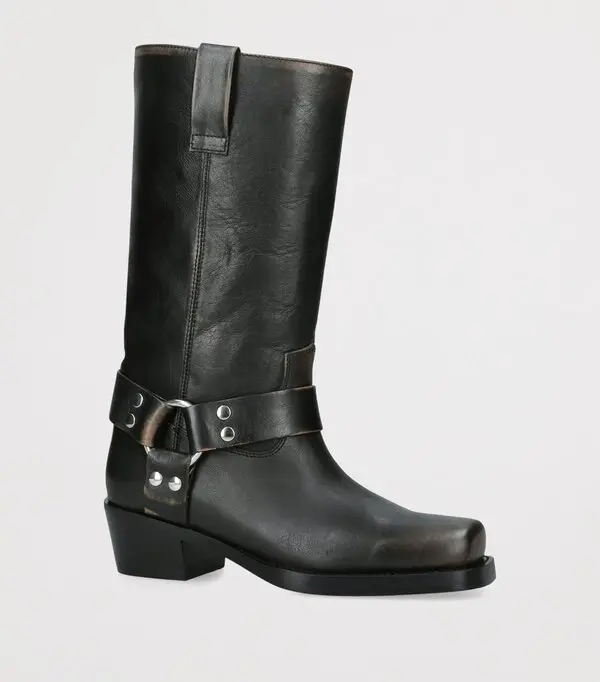 Paris Texas Leather Roxy Knee-high Boots 45