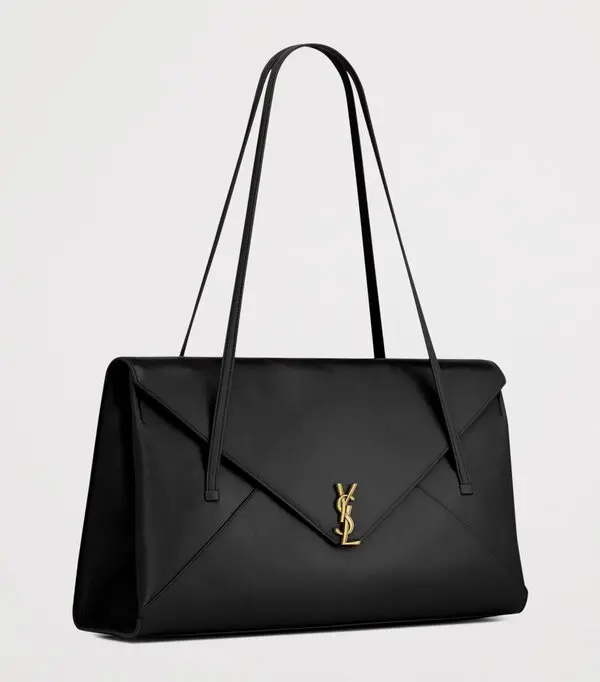 Saint Laurent Large Leather Simone Shoulder Bag
