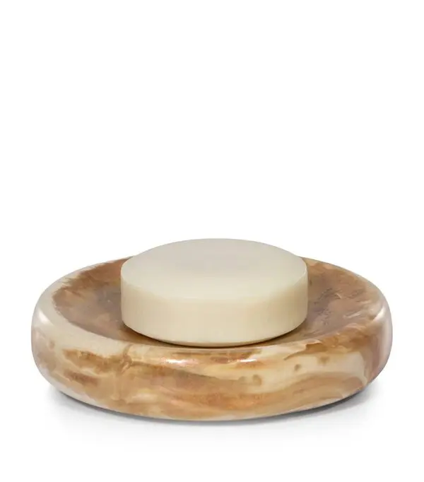 LABRAZEL Raku Pearl Soap Dish - Metallic