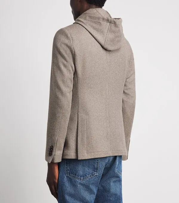 Pal Zileri Wool-cashmere Scooter Overcoat