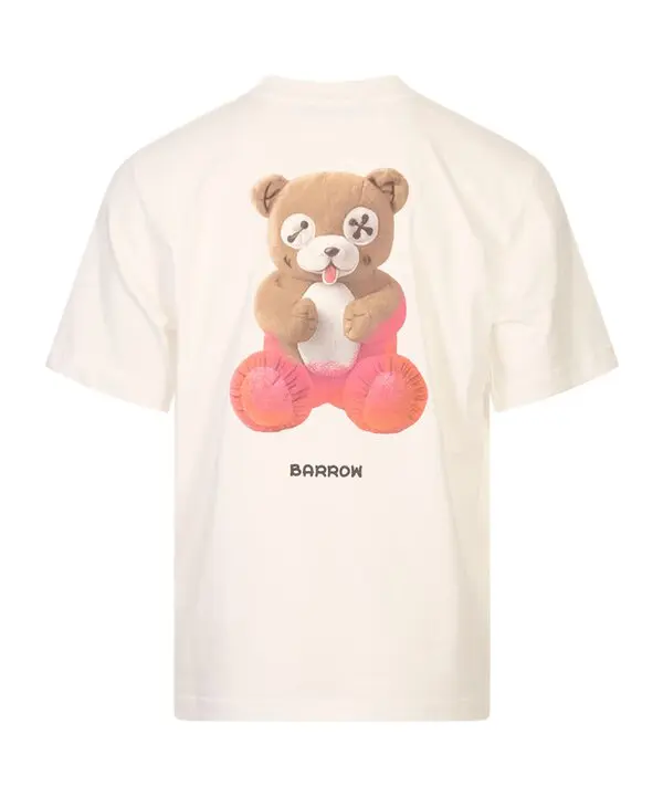 BARROW Teddy Bear Printed Jersey T-shirt