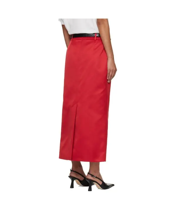 THE FRANKIE SHOP Belt Loop Midi Skirt