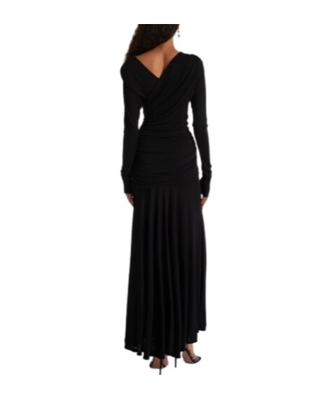 GANNI Simple Elegant Long Dress