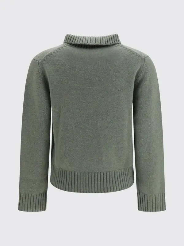 Extreme Cashmere Jo Ribbed Polo Sweater - Hemlock