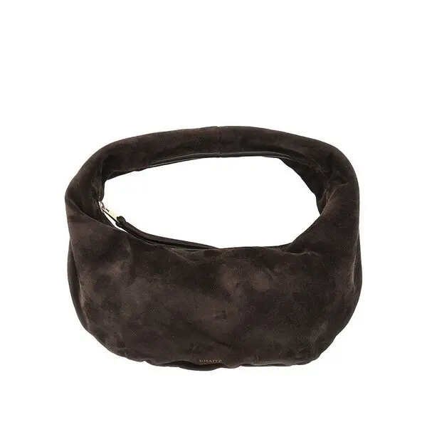 Khaite Olivia' Suede Leather Mini Bag - Brown
