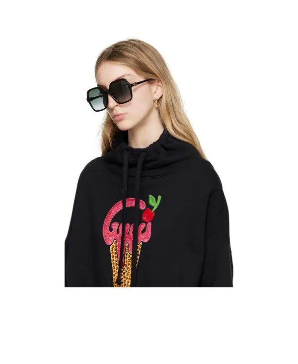 Gucci Square Frame Sunglasses