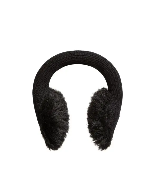 Moncler Wool Earmuffs - Black