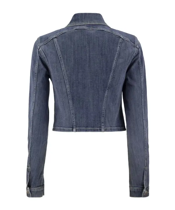 DONDUP Single-breasted Denim Jacket