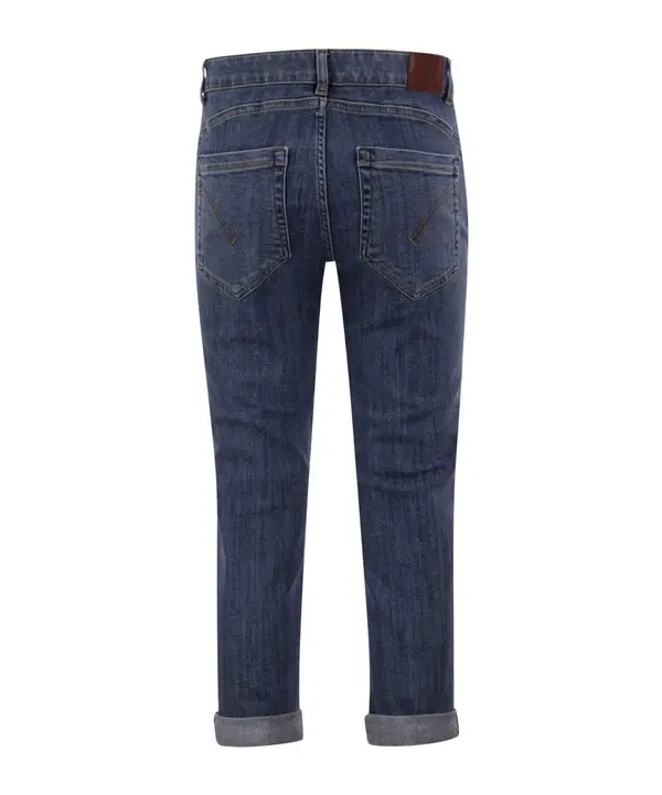 DONDUP Single-breasted Denim Trousers