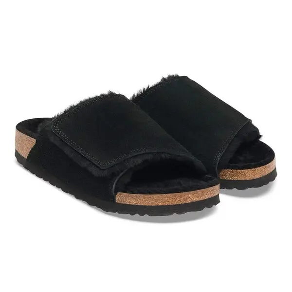 BIRKENSTOCK Solana Shearling Slide Sandals