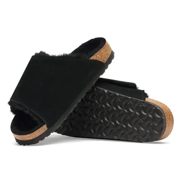 BIRKENSTOCK Solana Shearling Slide Sandals
