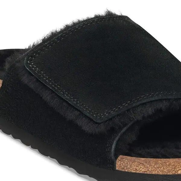 BIRKENSTOCK Solana Shearling Slide Sandals