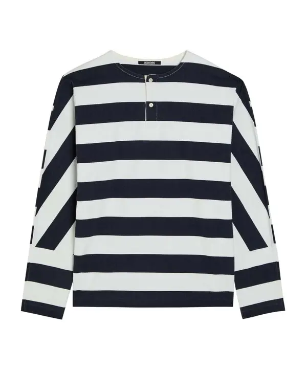 Jacquemus Simple Striped Cotton T-shirt