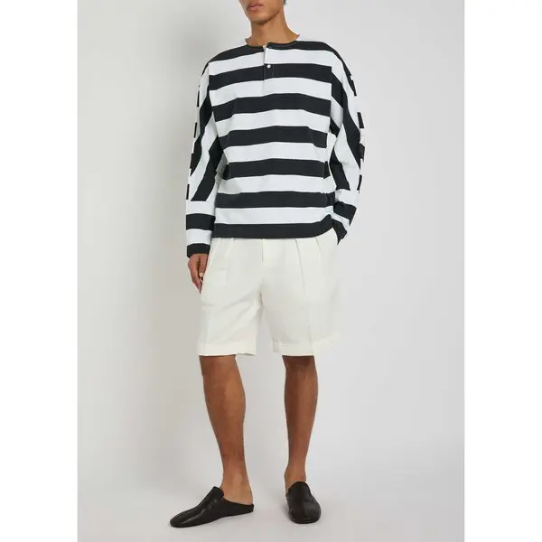 Jacquemus Simple Striped Cotton T-shirt