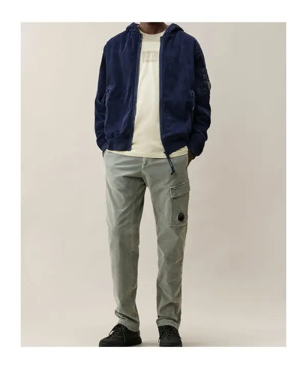 C.P. COMPANY Hooded Lens Padded Sweatshirt