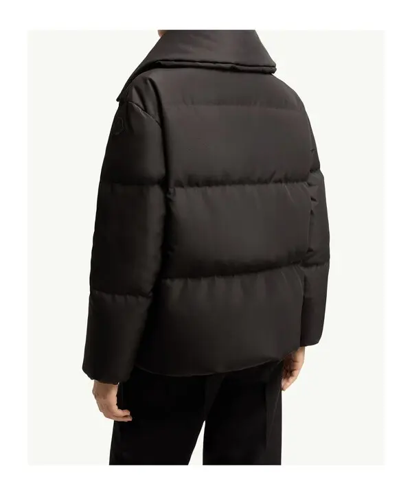 Moncler Manchot Beaded-trim Mid-length Down Jacket