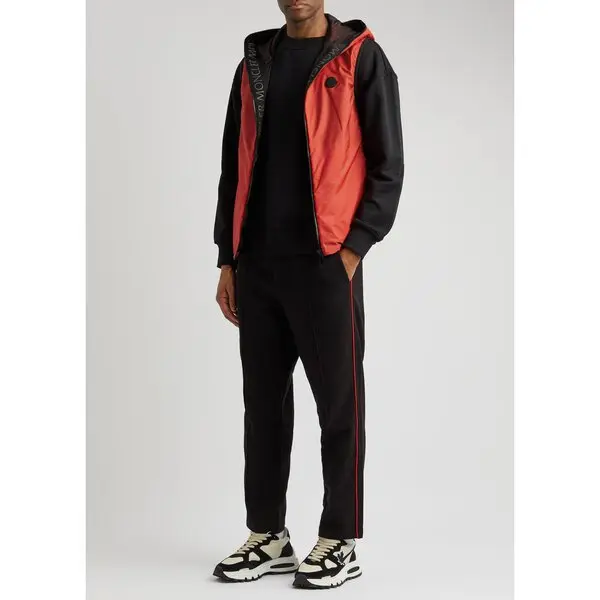Moncler Water-repellent Lightweight Vest - Red