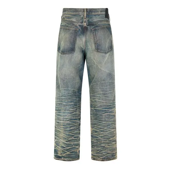Acne Studios Wrinkled Wash Wide-leg Jeans