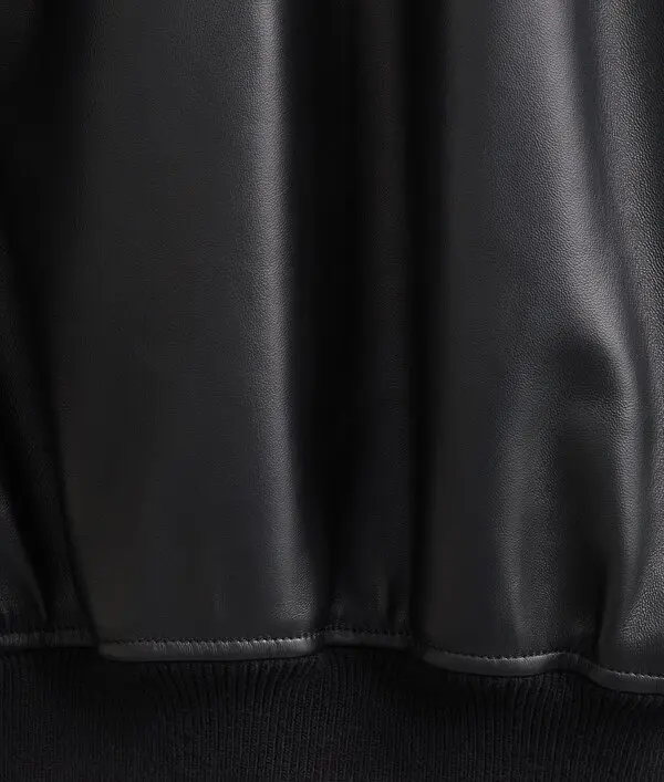Bottega Veneta Shiny Leather Padded Blouson