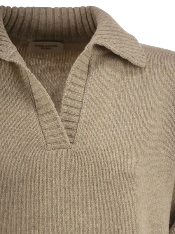 Max Mara Agre Polo Knitted Sweater