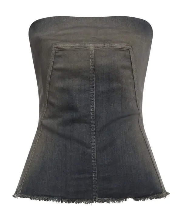 Rick Owens Bandeau Top - Black