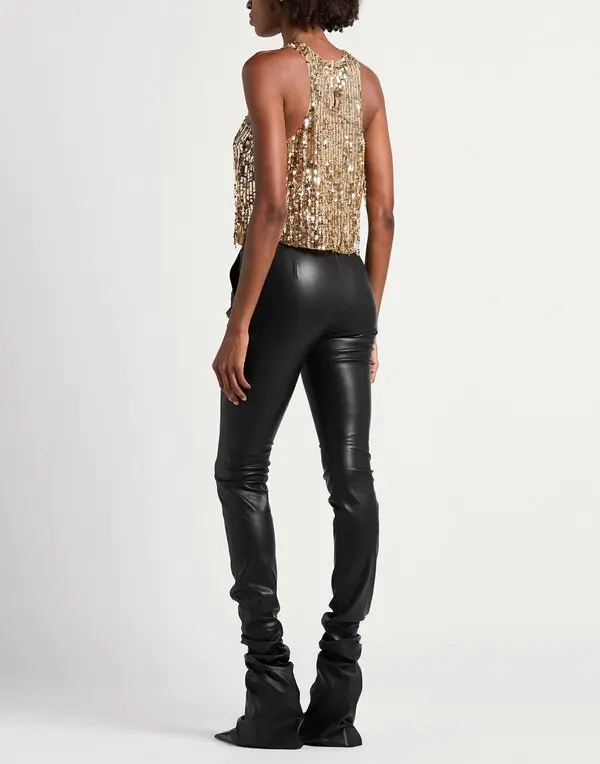Dolce & Gabbana Leather Trousers