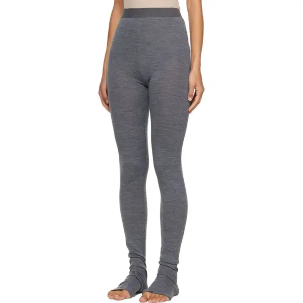 Bottega Veneta Logo-embroidered Leggings