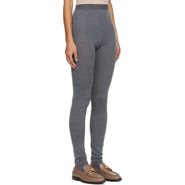 Bottega Veneta Logo-embroidered Leggings