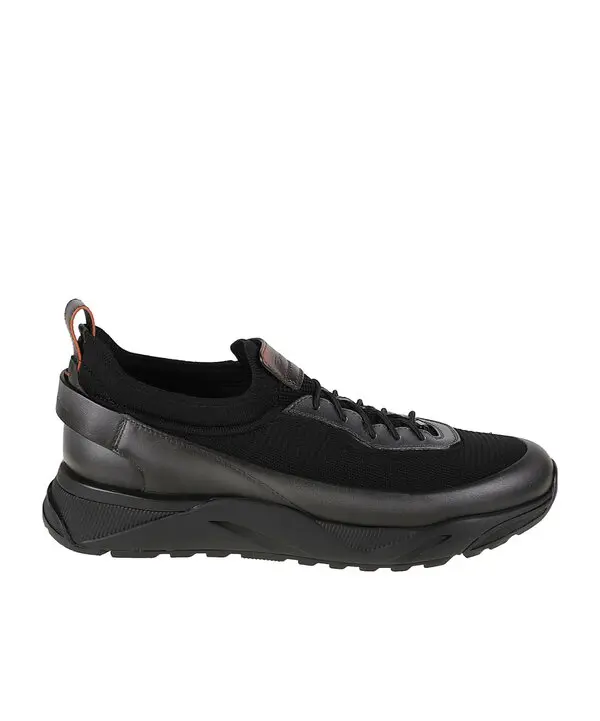Santoni Inno Calza Low Top Sneakers - Grey