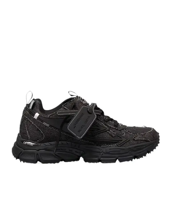 Off-White Be Right Back Denim Sneakers - Black